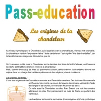 Les origines de la chandeleur - Lecture - Compréhension : 4eme, 5eme ...