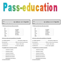 Conjuguer les verbes en - er à l'imparfait - Exercices : 2eme Primaire ...