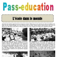 L’école dans le monde - Lecture documentaire de la rentrée : 3eme, 4eme ...