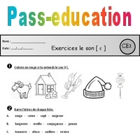 Exercices - Son [ɛ] / [è] - è - ê - e - et - ei - ai - Etude des sons ...