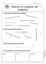 Mesurer et comparer des longueurs - Exercices : 2eme Primaire - PDF à ...