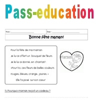Bonne fête maman! - Récit - Lecture : 1ere Primaire - Cycle 2 - PDF à ...