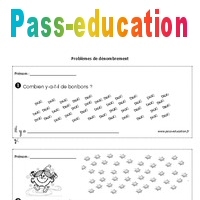 Problème de dénombrement - Exercices : 1ere Primaire - PDF à imprimer