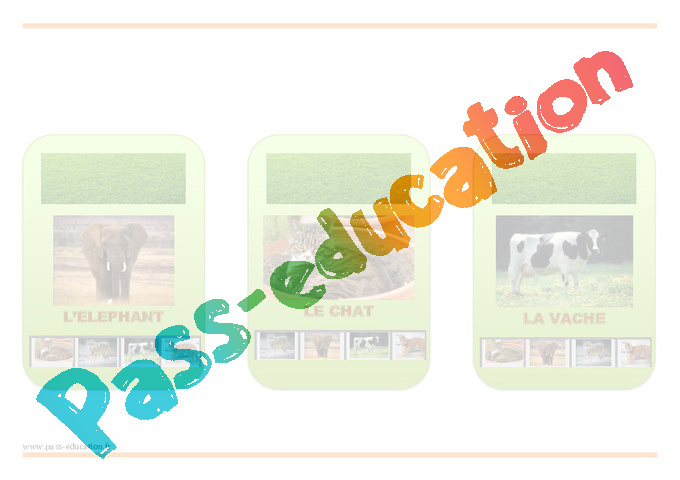 Animaux - Déplacement - Fiche de préparation - Séquence : 2eme ...