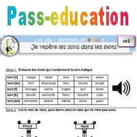 Je repère les sons dans les mots - Gamme de lecture : 2eme Primaire ...