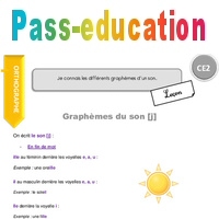 Graphèmes du son [j] - Cours, Leçon : 3eme Primaire - Cycle 2 - PDF à ...