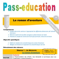 Ecrire un récit d’aventure - Production d'écrit - Fiche de préparation ...