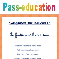 Comptines - Halloween : 1ere Maternelle - Cycle Fondamental - Cycle 1 ...