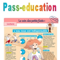 L'eau - Lecture pluridisciplinaire : 4eme, 5eme Primaire - PDF à imprimer