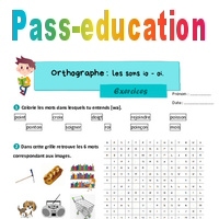 Les sons oi / io - Exercices d’orthographe : 3eme Primaire - Cycle 2 ...