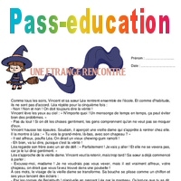 Une étrange rencontre - Récit - Lecture - Cycle 2 - PDF à imprimer