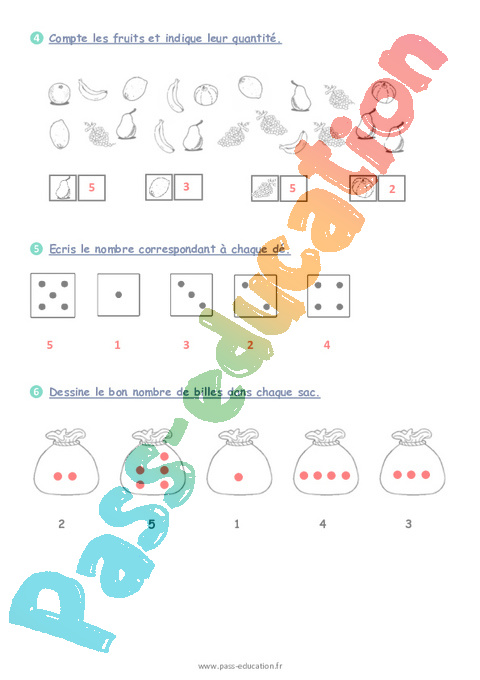 Période 1 - Mon manuel de Mathématiques : 1ere Primaire - PDF à imprimer