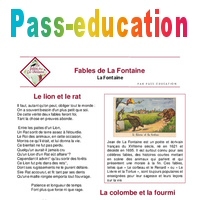 Les fables de La Fontaine - Littérature : 1ere Secondaire - PDF à imprimer