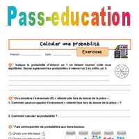 Comment calculer une probabilité - Exercices avec les corrigés : 2eme ...