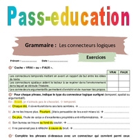 Les connecteurs logiques - Exercices avec les corrigés : 2eme ...
