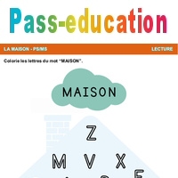 Maison - Lecture : 1ere, 2eme Maternelle - Cycle Fondamental - PDF à ...