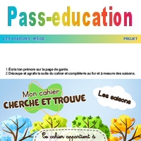 Cherche et trouve - Les 4 saisons - Projet en maternelle : 2eme, 3eme ...