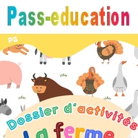 Les animaux de la ferme - Dossier d'activités : 1ere Maternelle - Cycle ...