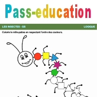 Le mille - pattes - Logique : 3eme Maternelle - Cycle Fondamental - PDF ...