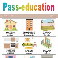 La maison - Vocabulaire : 3eme Maternelle - Cycle Fondamental - PDF à ...