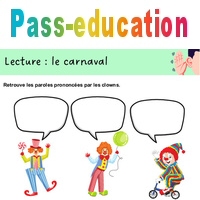 Le Carnaval - Lecture : 1ere, 2eme Primaire - Cycle 2 - PDF à imprimer