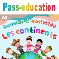 Les continents - Dossier d'activités : 3eme Maternelle - Cycle ...