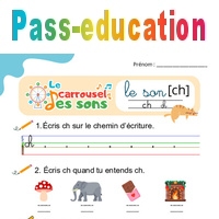 Le son [ch] - Phonologie - Lecture - Le carrousel des sons : 3eme ...