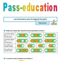 Les fonctions avec le logiciel Scratch - Exercices : 3eme Secondaire ...