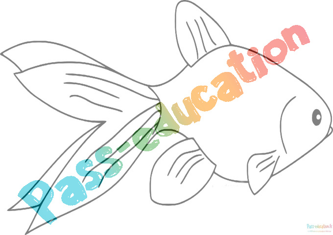 Coloriage gratuit : Poisson - PDF à imprimer