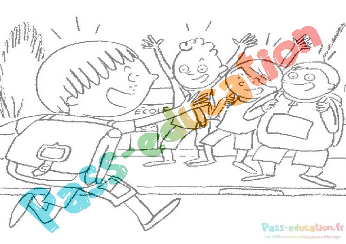 Coloriage gratuit rentrée scolaire : téléchargez et imprimez des ...