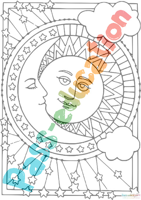 Coloriage gratuit - Fiches Soleil - PDF à imprimer