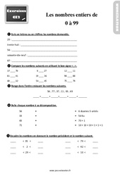 Numération : 3eme Primaire - Soutien scolaire : exercice évaluation ...
