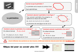 Grandeurs et Mesures : 5eme Primaire - Exercice évaluation révision leçon